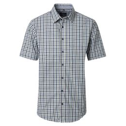 Kurzarmhemd Casamoda "Casamoda Freizeithemd Kurzarm kariert", Herren, Gr. XXL, Normalgr&ouml;&szlig;en, blau, 100% Baumwolle, kariert, l&auml;ssig geschnitten, Hemden