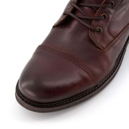 Dune London Schn&uuml;rboots 'Call' Herren Gr&ouml;&szlig;e 46 kastanienbraun