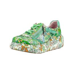 Laura Vita Damen Plateausneaker "Laura Vita Sneaker Leder/Textil", Gr. 39, bunt, Leder, Textil, Schuhe