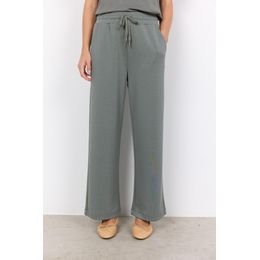 Jogger Pants soyaconcept "SC-BANU 33", Damen, Gr. XL, N-Gr, misty, Sweatware, Obermaterial: 48% Modal, 48% Polyester, 4% Elasthan, unifarben, gerade kn&ouml;chellang, Hosen, mit geradem Bein