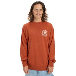 DC Shoes Herren Sweatshirt "DC Corpo Raglan"picante, Gr. M, Obermaterial: 55% Baumwolle, 25% Baumwolle, 20% Polyester., Sweatshirts