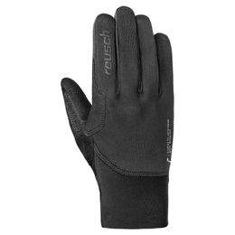 Reusch Damen Skihandschuhe "Glider STORMBLOXX TOUCH-TEC", schwarz, Gr. 9,5, unifarben, 67% Polyester, 15% Lederimitat, 15% Polyamid, 3% Elasthan,