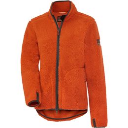 Parforce Protective Damen Isolation-Faserpelzjacke Hatz-Watz Orange (Gr&ouml;&szlig;e: L)