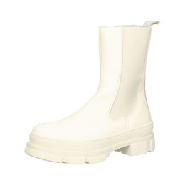 Stiefelette Steve Madden "Steve Madden Stiefelette Leder", Damen, Gr. 40, bone, Leder, Schuhe Stiefelette