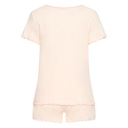 Vivance Pyjama Damen Gr&ouml;&szlig;e XS/S apricot Winterkleid