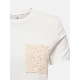 Only Shirt 'ONLENJA' Damen Gr&ouml;&szlig;e M wei&szlig;