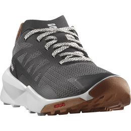 Outdoorschuh Salomon "PATROL J", Kinder, Gr. 36, asphalt, rainy day, pecan braun, Synthetik, Textil, Schuhe Outdoorschuh, f&uuml;r Kinder & Jugendliche