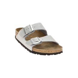 Birkenstock Pantolette Damen Gr&ouml;&szlig;e 41 silber
