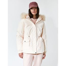 KOTON Between-Seasons Parka female Pink size 36