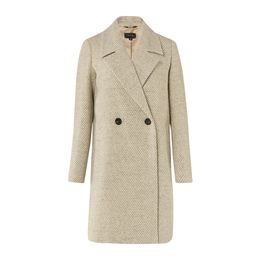 comma, COMMA &Uuml;bergangsmantel Damen Gr&ouml;&szlig;e S/M beige / grau