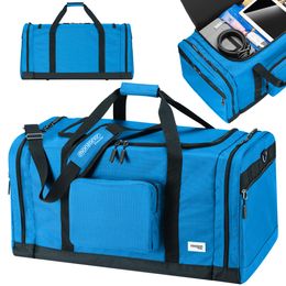 Monzana Reisetasche Blau 90L