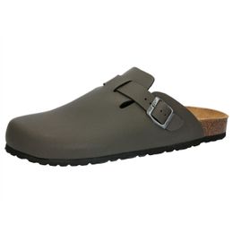 Lico Herren Clog "Pantolette Bioline Clog Soft", Gr. 40, gr&uuml;n, Synthetik, Schuhe