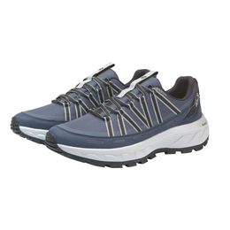 Wanderschuh Jack Wolfskin "WILD HIKE TEXAPORE LOW M", Damen, Gr. 42, midnight sky, Synthetik, Schuhe Wanderschuh, wasserdicht, Trekkingschuh