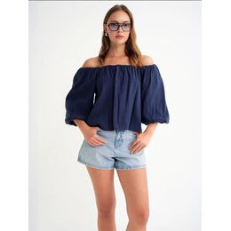 Mixray Bluse Damen Gr&ouml;&szlig;e L marine