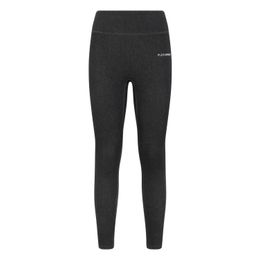 Plein Sport Damen Leggings "Ps"02, schwarz, Gr. XL, Obermaterial: 93% Baumwolle, 7% Elasthan, Hosen