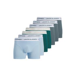 Jack & Jones Jack & Jones Boxershorts 'JACDEAN' Herren Gr&ouml;&szlig;e XXL hellblau / grau / smaragd