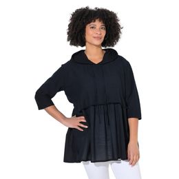 Angel of Style Tunika Damen Gr&ouml;&szlig;e 4XL schwarz