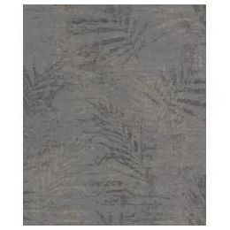 Vliestapete rasch "Poetry II", grau, B:0,53m L:10,05m, Tapeten