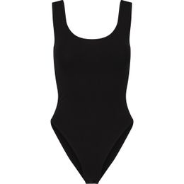 Body Urban Classics "Urban Classics Damen Ladies Organic Tank Body", Damen, Gr. 3XL, US-Gr&ouml;&szlig;en, schwarz, 95% Baumwolle, 5% Elasthan, Bodys Body