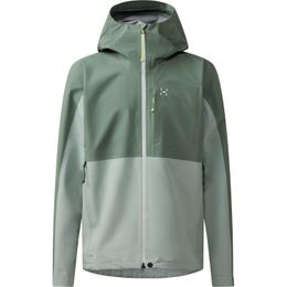 Hagl&ouml;fs Hagl&ouml;fs Front Proof II Hardshelljacke Herren - Gr&ouml;&szlig;e S - gr&uuml;n