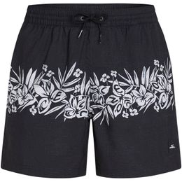 O`Neill O'NEILL UNI FLOWER 16" Badehose Herren - Gr&ouml;&szlig;e XL - schwarz