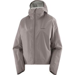 Salomon OUTSCAPE 2L Hardshelljacke Damen - Gr&ouml;&szlig;e S - braun