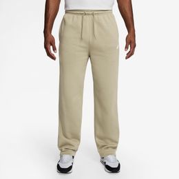 Nike Sportswear Herren Sporthose "M NK CLUB BB OH PANT"lt khaki, lt, Gr. L, unifarben, Sweatware, Obermaterial: 80% Baumwolle, 20% Polyester, Hosen,