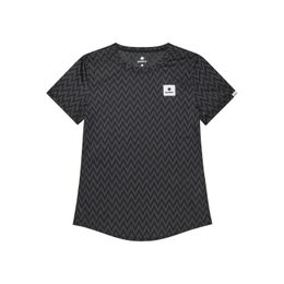 Saysky Zig Zag Combat T-Shirt Bekleidung Damen schwarz S