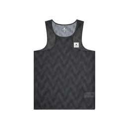 Saysky Zig Zag Flow Air Singlet Bekleidung Herren schwarz M