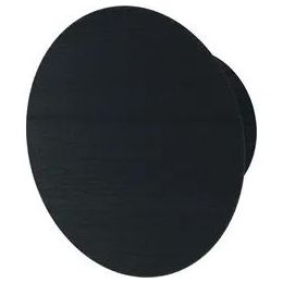 Hakenleiste HAMMEL FURNITURE "Mistral Wandgarderobe, Hakenleiste", schwarz (schwarz gebeizt), B:13cm H:6,5cm &Oslash;:13cm, Massivholz, Hakenleisten, aus massivem Holz, &Oslash; 9 oder &Oslash; 13 cm