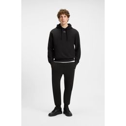 Hugo Herren Jogginganzug "DapoDayote", schwarz, Gr. L, unifarben, Sweatware, Obermaterial: 100% Baumwolle, Sportanz&uuml;ge, Zweiteiliger Trainingsanzug