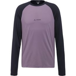 Vaude Me Loamer LS Shirt Funktionsshirt Herren - Gr&ouml;&szlig;e XL - lila