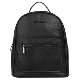 Cityrucksack Betty Barclay, Gr. B/H/T: 24cm x 28cm x 12cm, onesize, schwarz, Kunstfaser, Rucks&auml;cke Cityrucksack