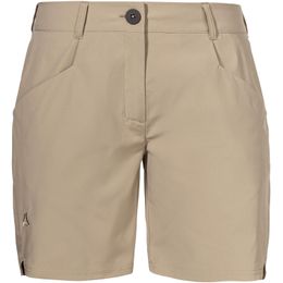 Sch&ouml;ffel Sch&ouml;ffel CIRC Smue Funktionsshorts Damen - Gr&ouml;&szlig;e 44 - beige