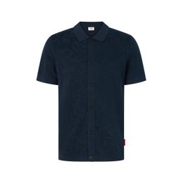 JOOP! JOOP JEANS Herren Poloshirt "Rasmo"dunkelblau, Gr. XXXL, unifarben, Strick, Obermaterial: 100% Baumwolle, Shirts, florales Muster
