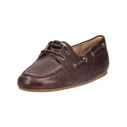 H&ouml;gl H&Ouml;GL Damen Bootsschuh "H&ouml;gl Halbschuhe Leder", Gr. 38dunkelbraun, Leder, Schuhe