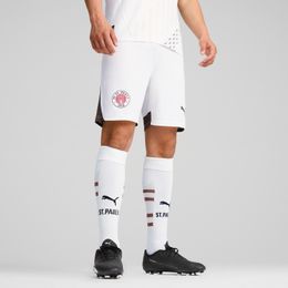 Puma FC St. Pauli 24-25 Ausw&auml;rts Fu&szlig;ballshorts Herren - Gr&ouml;&szlig;e XL - wei&szlig;