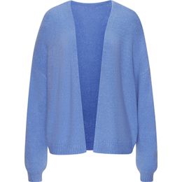 Vivance Damen Strickjacke, blau, Gr&ouml;&szlig;e 1