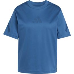 Adidas ZNE Funktionsshirt Damen - Gr&ouml;&szlig;e XS - blau