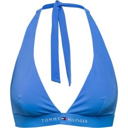 Tommy Hilfiger Bikini Oberteil Damen - Gr&ouml;&szlig;e L - blau