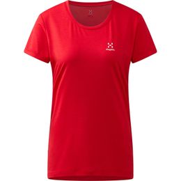 Hagl&ouml;fs Hagl&ouml;fs Ridge Hike Funktionsshirt Damen - Gr&ouml;&szlig;e S - rot