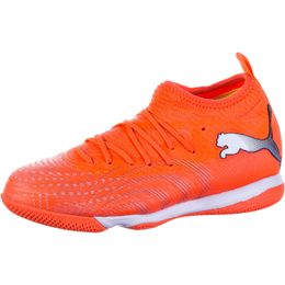 Puma FUTURE 9 MATCH IT - Mid Jr Fu&szlig;ballschuhe Kinder - Gr&ouml;&szlig;e 37 - rot