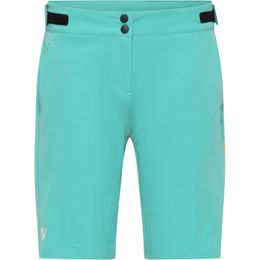 Ziener NILSA-Z X-Function Fahrradshorts Damen - Gr&ouml;&szlig;e 44 - gr&uuml;n