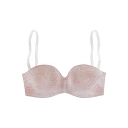 Damen Multiway-BH "Dirndl-BH, tr&auml;gerloser BH, Push-up-BH", NUANCE BY LASCANA, Gr. 95, wei&szlig;, Spitze, Obermaterial: 85% Polyamid, 15% Elasthan, BHs,
