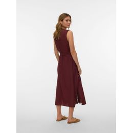 V&eacute;ro Moda Vero Moda Kleid 'VMJAYLIN' Damen Gr&ouml;&szlig;e 36 burgunder Winterkleid