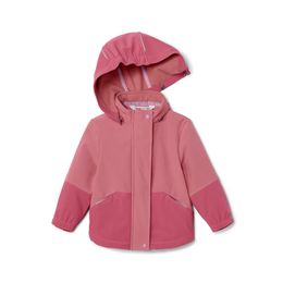 Tchibo - Kinder-Softshelljacke mit Farbwechsel bei Regen - Baby - Gr. 86/92 - dunkelrosa