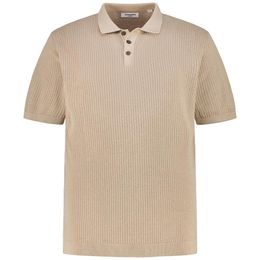 Jack & Jones Gro&szlig;e Gr&ouml;&szlig;en Jack&Jones Poloshirt aus Baumwolle Farbe beige Gr&ouml;&szlig;e: 8XL