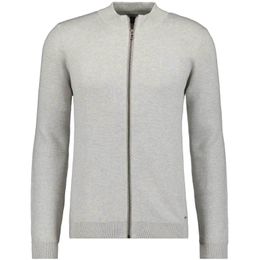 Ragman Herren Collegejacke, grau, Gr. XL, 95% Baumwolle 5% Kaschmir, Jacken