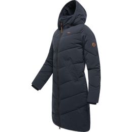 Ragwear Damen Wintermantel "Rebelka", blau, Gr. M, Au&szlig;enmaterial: 100% Polyester. Innenfutter: 100% Polyester. Wattierung: 100% Polyester, M&auml;ntel,