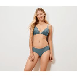 Tchibo - 2 Magic-Cut-Brazil-Slips - Damen - Gr. XS - petrol